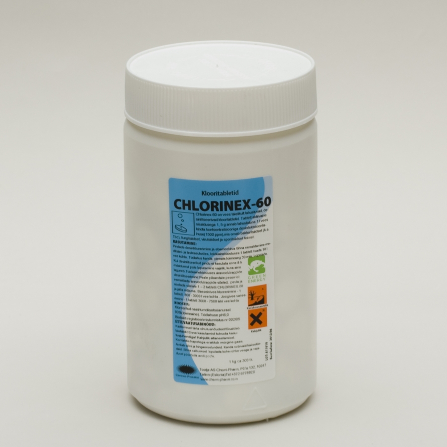 CHLORINEX-60 MD N300 - Virsmu un instrumentu dezinfekcijas līdzekļi ...